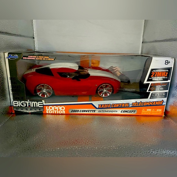 Jada | Toys | 209 Corvette Stingray Radio Remote Control Sports Car ...